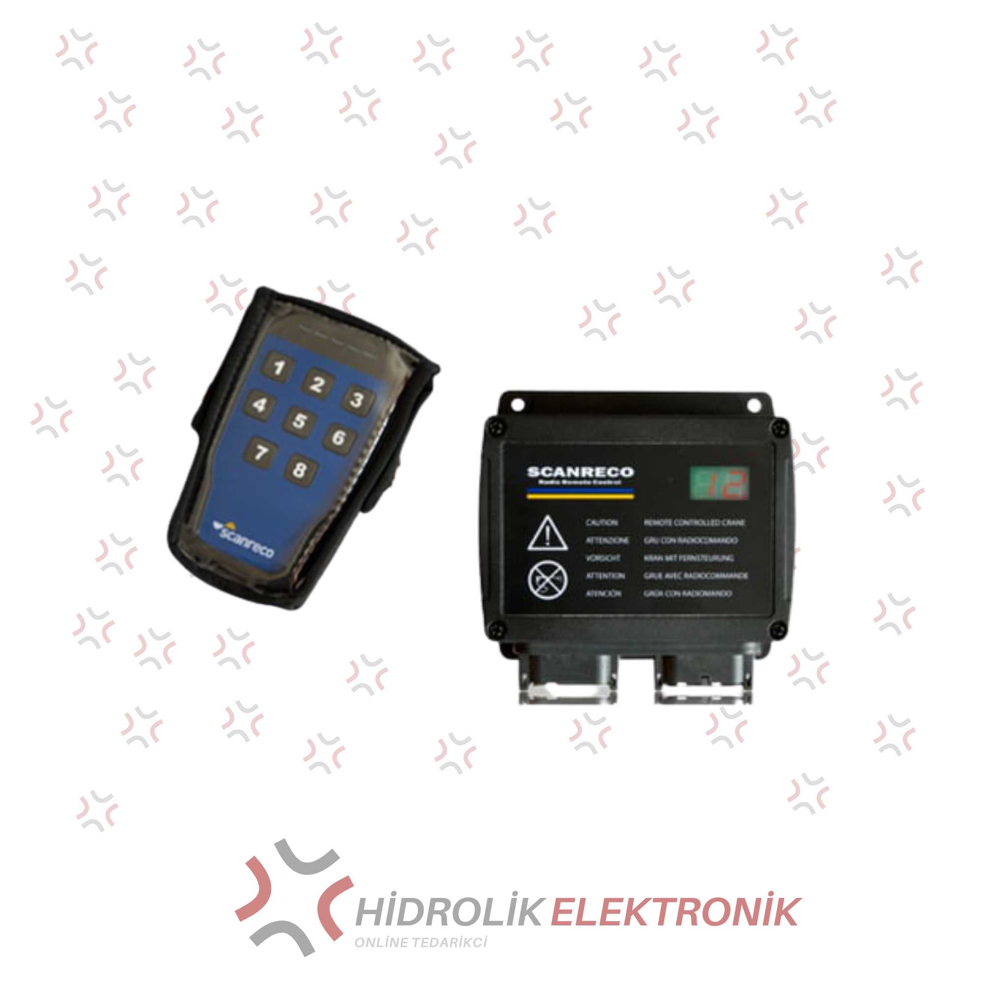 SCANRECO G5 Pocket Radyo Kontrol Sistemi - hidrolikelektronik.com